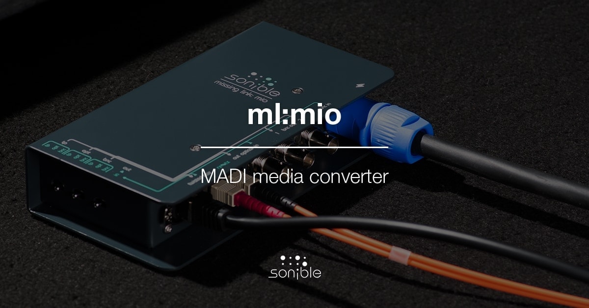 ml:mio – Simplifying MADI Connections | sonible