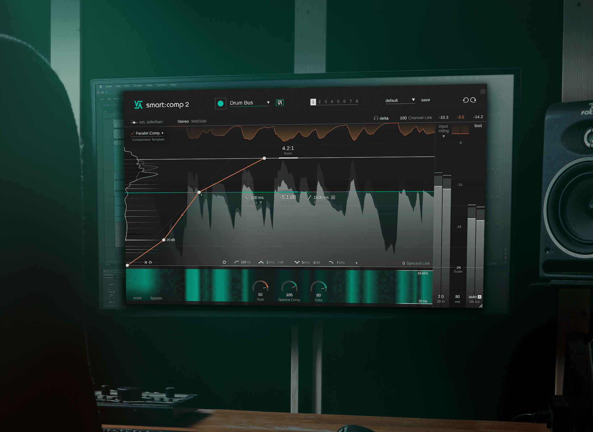 Spectral processing in smart:comp 2 - sonible - tutorial - hi-res ...