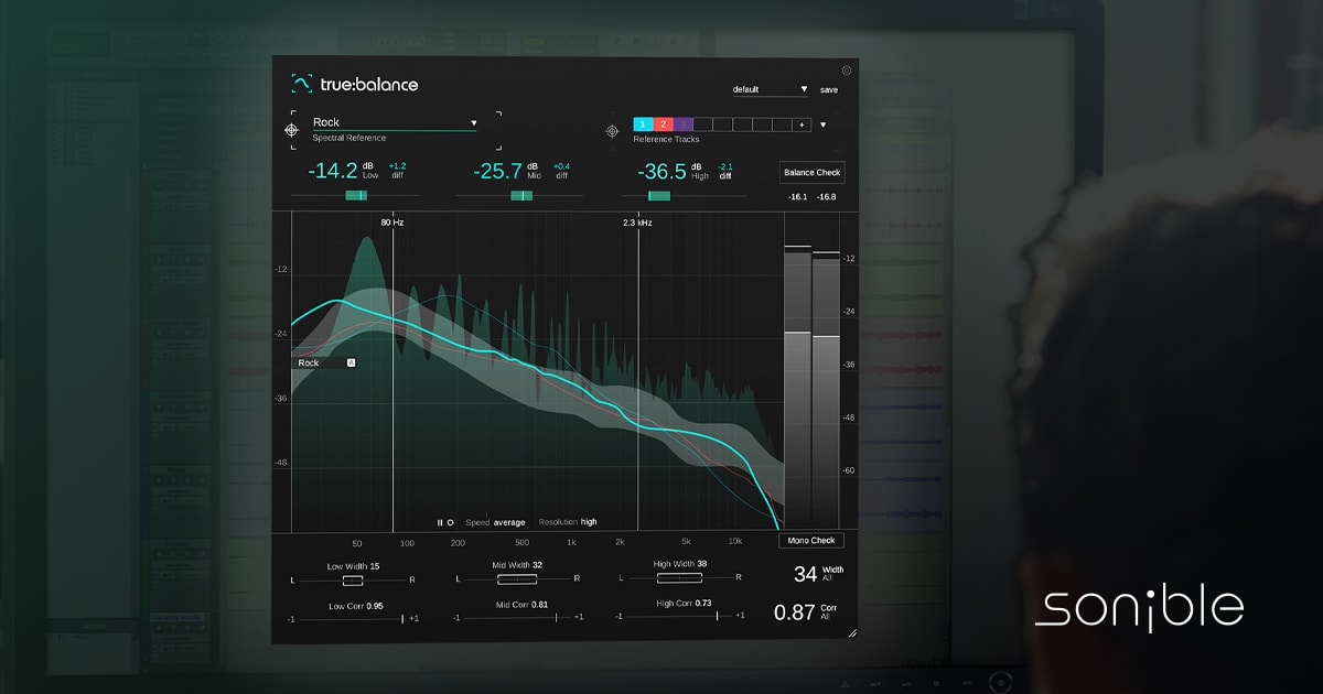 true:balance - sonible - Working with reference tracks