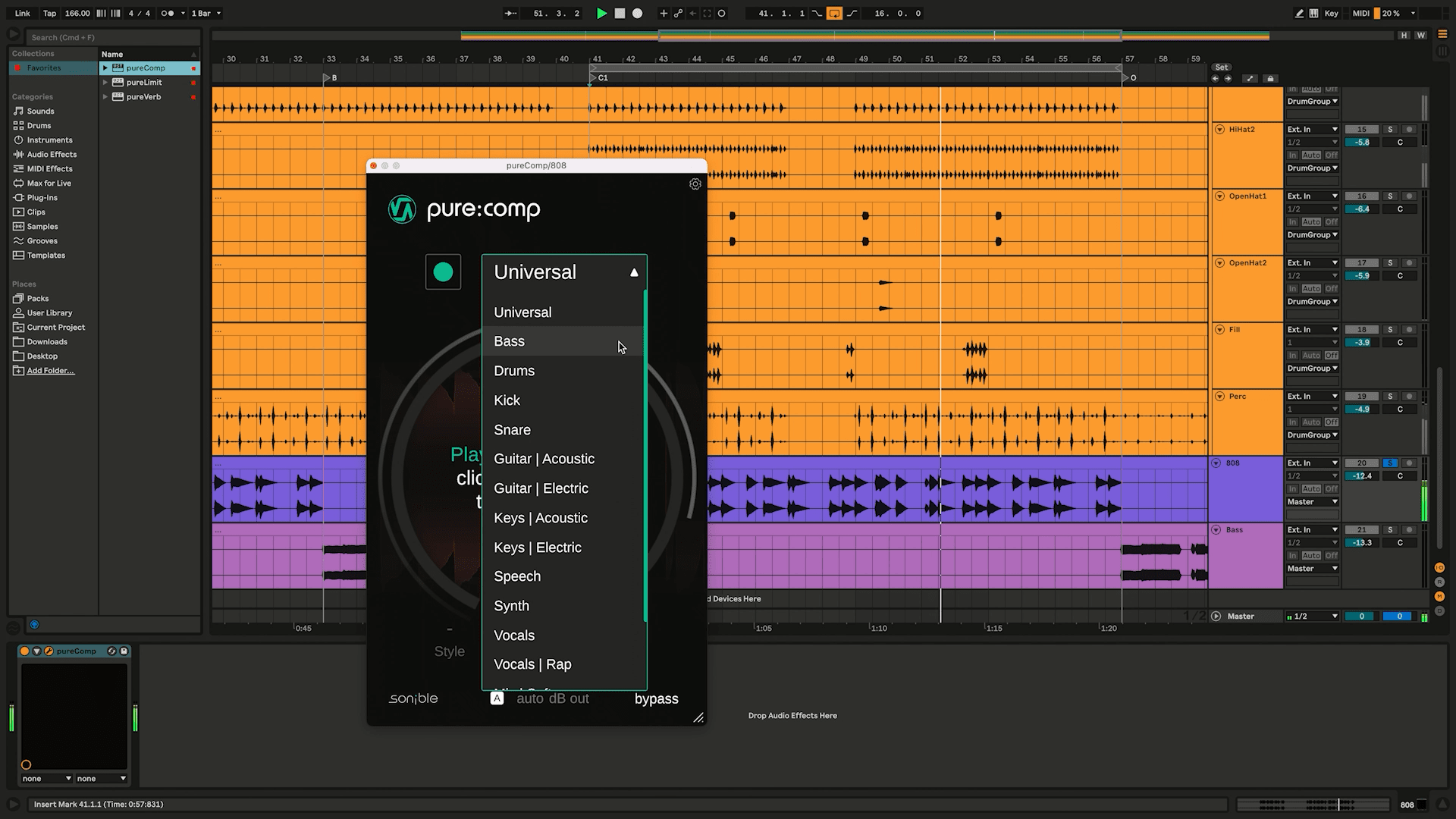 pure:bundle - sonible - Optimiere deinen Trap Track in wenigen Sekunden