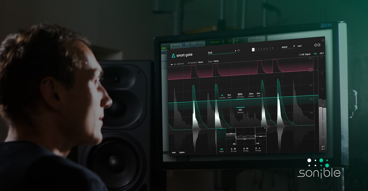 smart:gate - sonible - Working with drum loops