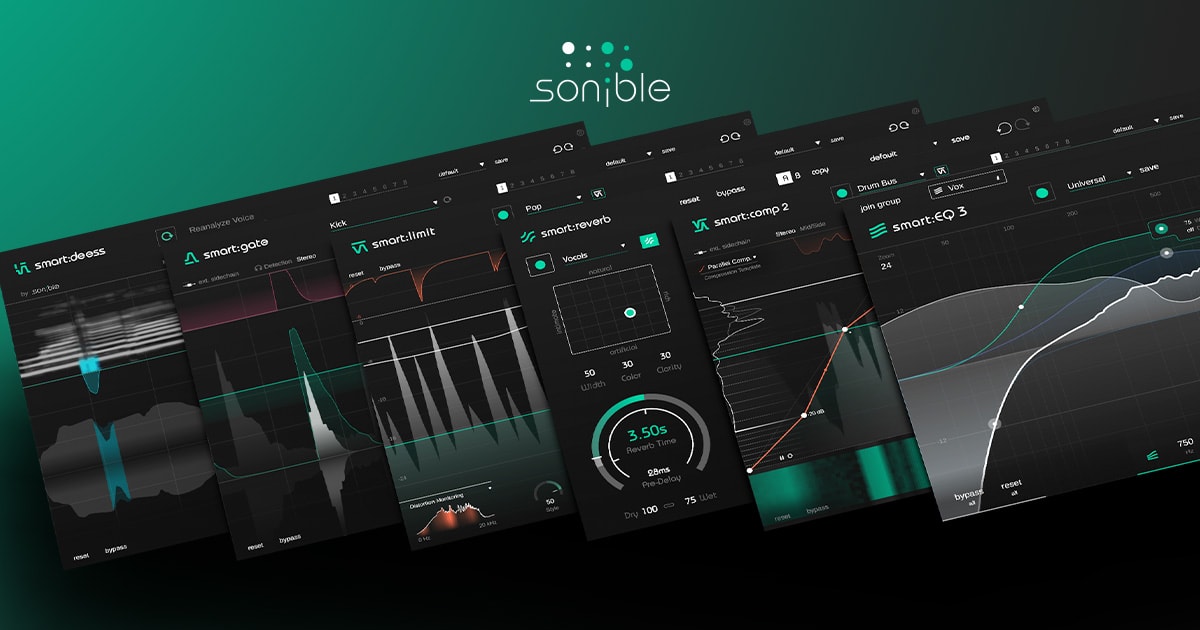 smart:bundle - cutting-edge plug-ins by sonible