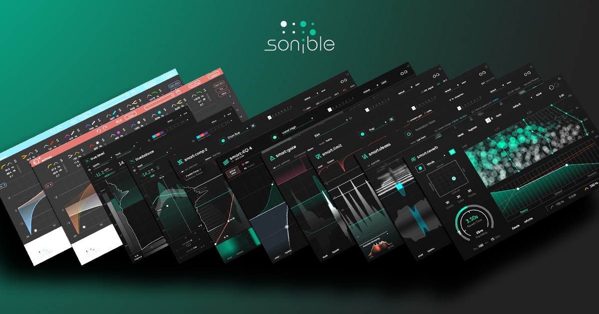 Studio Bundle - all trailblazing audio plug-ins by sonible