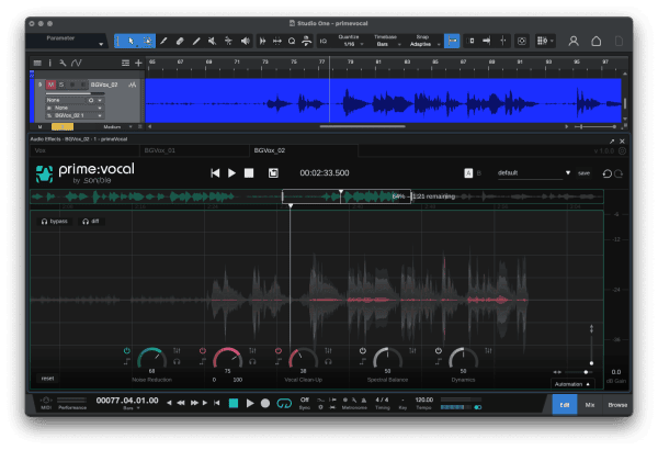 Integrate prime:vocal into your DAW as an ARA plug-in - sonible