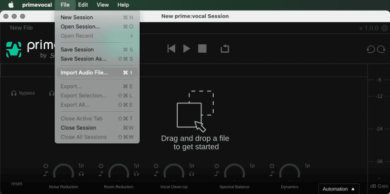 Run prime:vocal as a standalone application - sonible