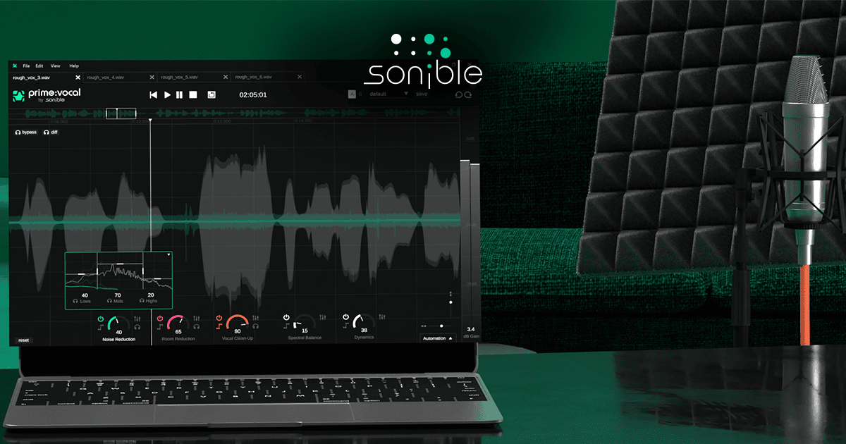 prime:vocal - the intelligent vocal enhancer - sonible